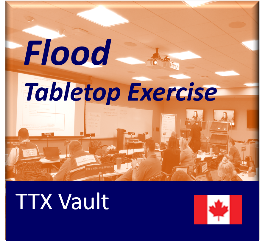 Flood Tabletop Exercise – TTX Vault Canada