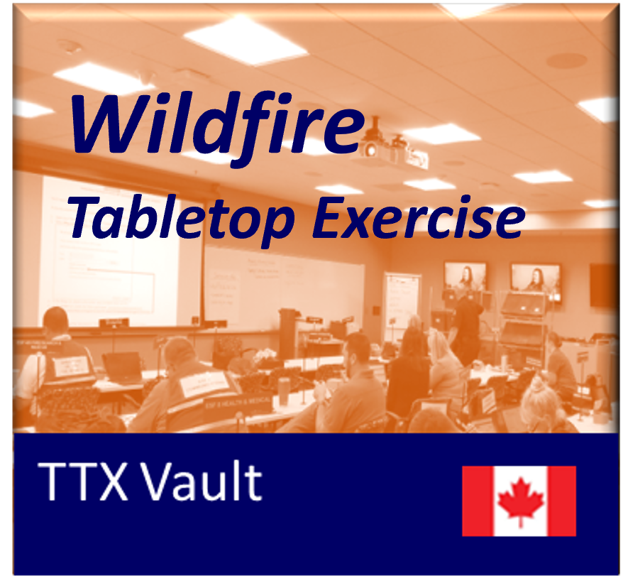 Wildfire Tabletop Exercise – TTX Vault Canada